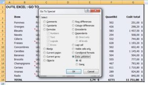 Astuce EXCEL: Fonctionnalité Atteindre (Go To en anglais)