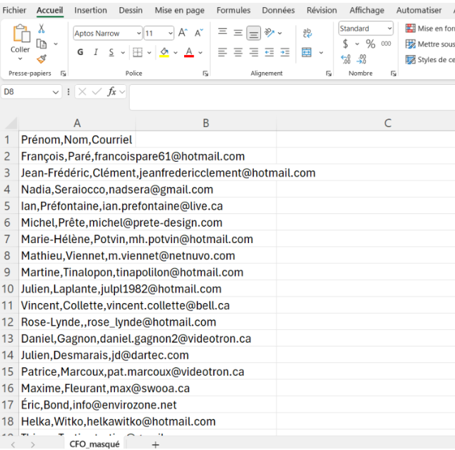 Convertir Un Fichier Csv Aisément En Tableau Excel