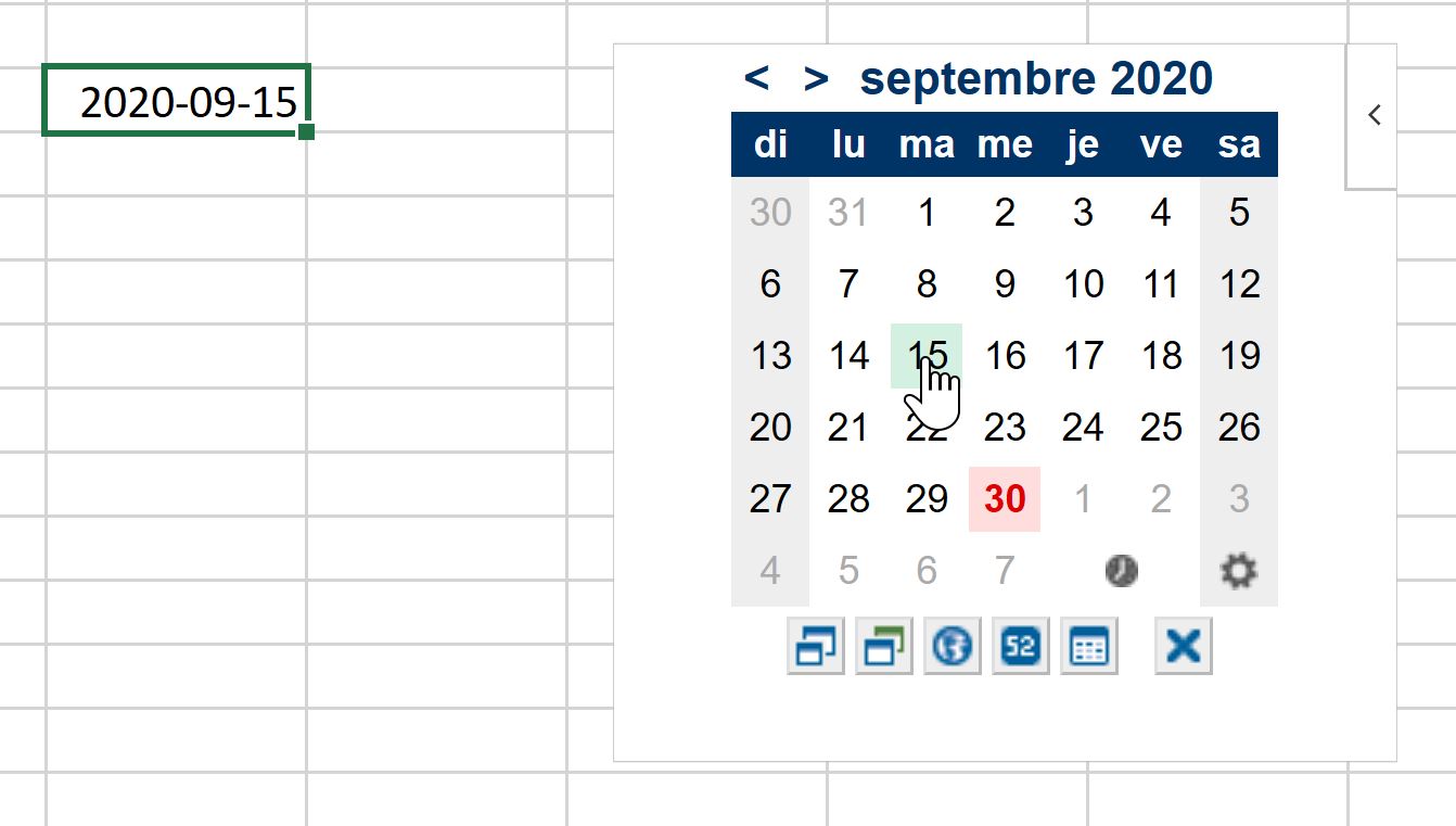 Inserer Une Date Excel Cr er Un Calendrier Automatique Excel Lifecoach