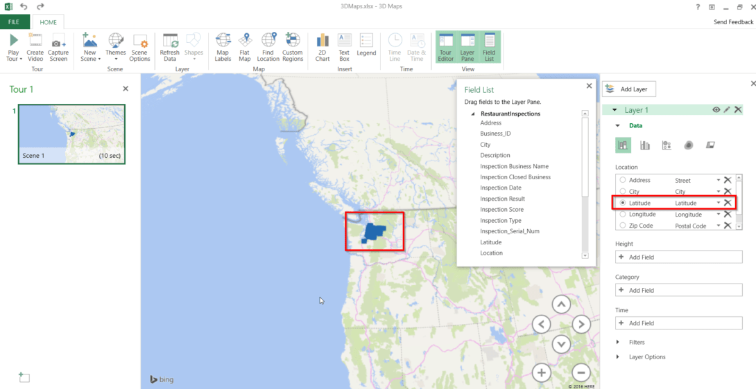 [Excel] Découvrez la fonctionnalité 3D Map (ou Power Map)