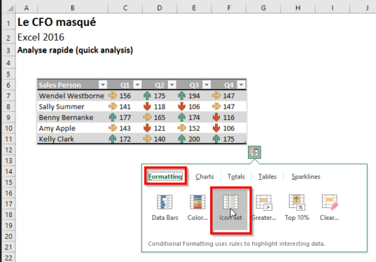 Excel : Découvrez les fonctionnalités d'analyse rapide et les ...