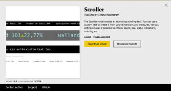Découvrez la galerie de visuels Power BI