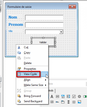 Créer un formulaire lié à une base de données dans Excel