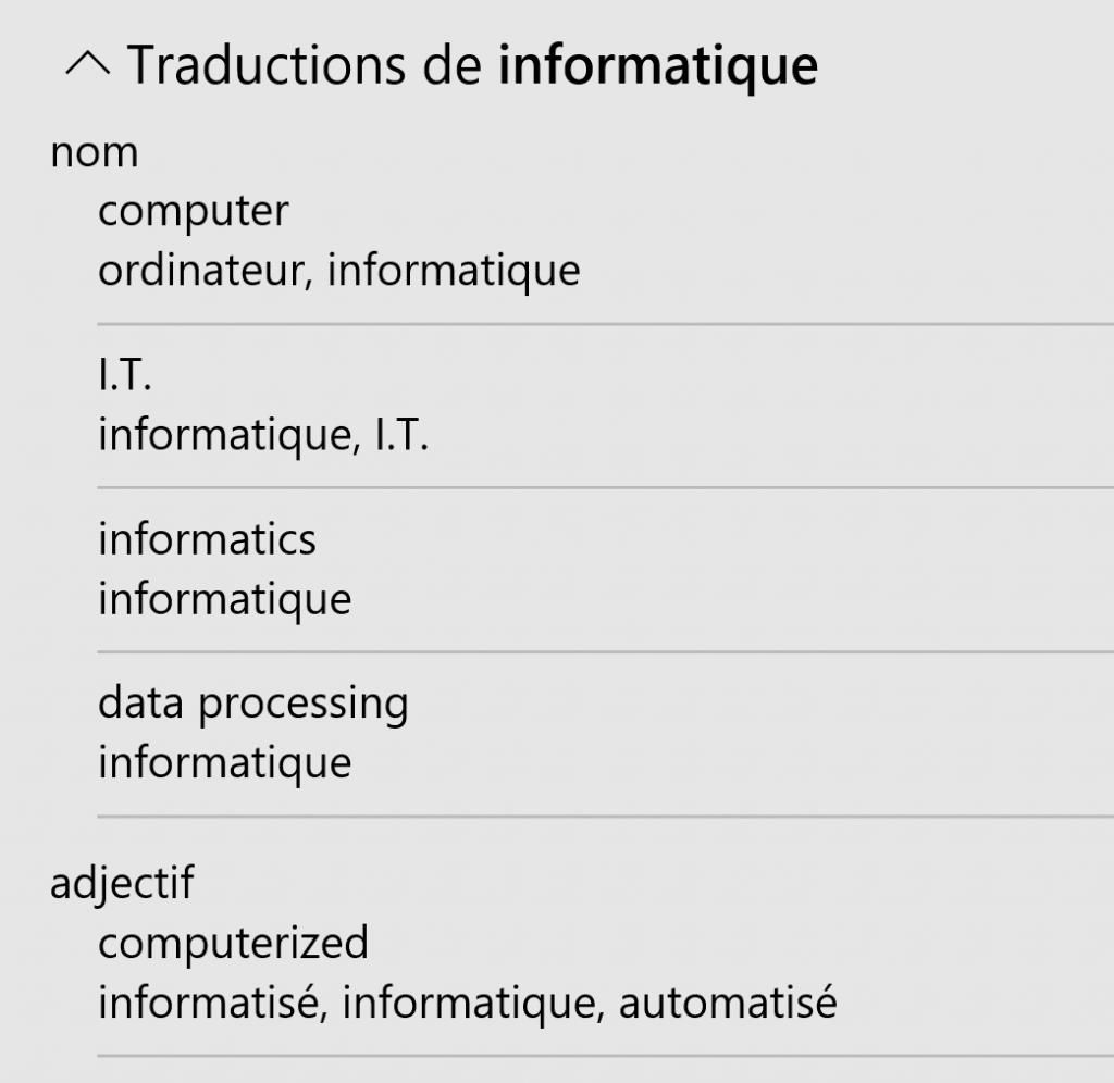 Nouvelle fonctionnalité de traduction dans Excel