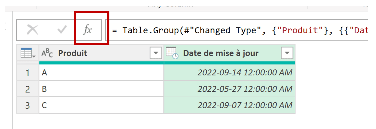 Supprimer les doublons avec Power Query