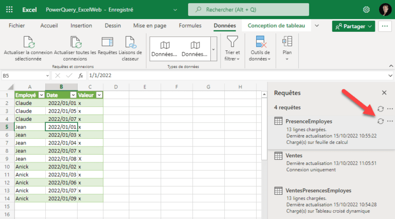 Comment utiliser Power Query dans la version web d’Excel