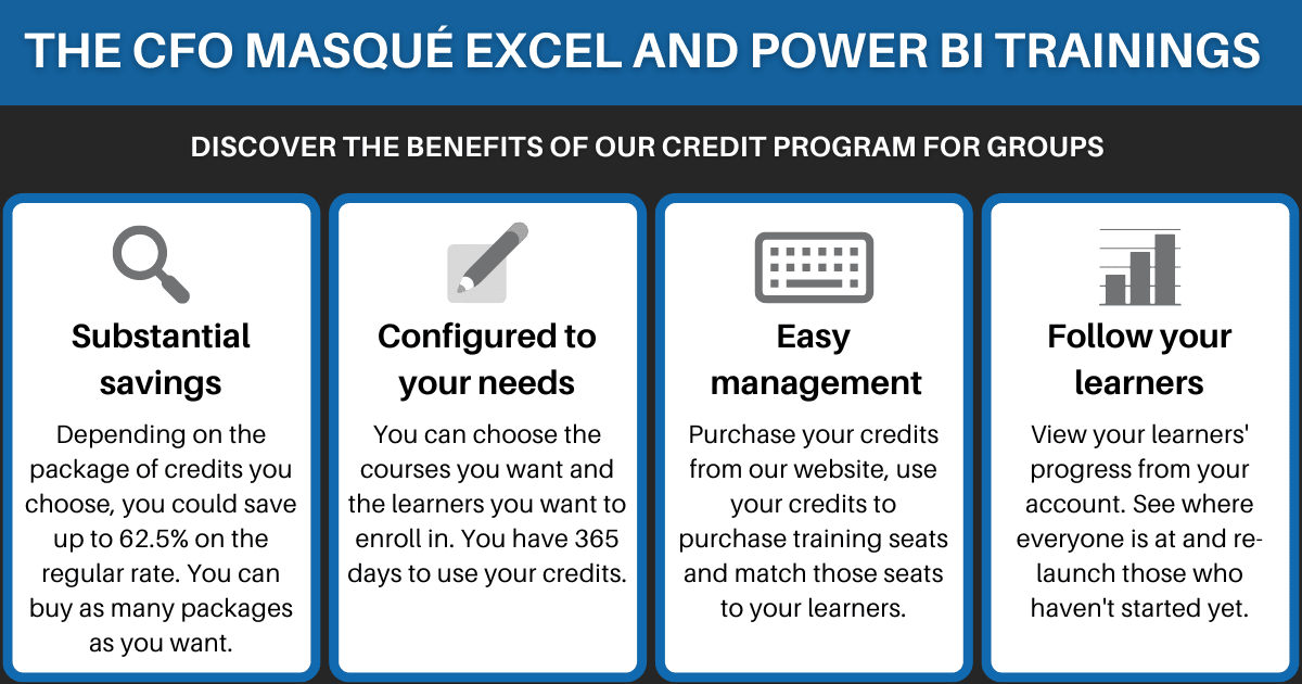 Credit program - Le CFO Masqué